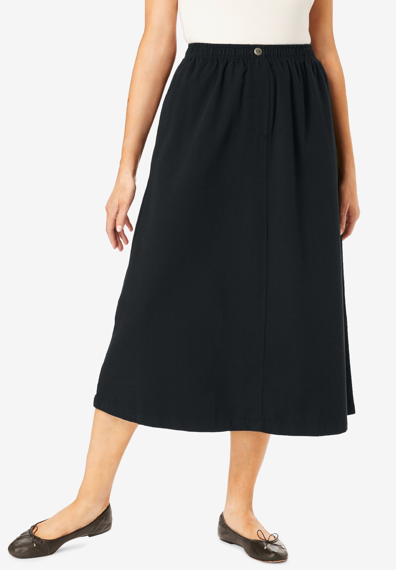7-Day Mockfly Skirt | Woman Within – One Stop Plus