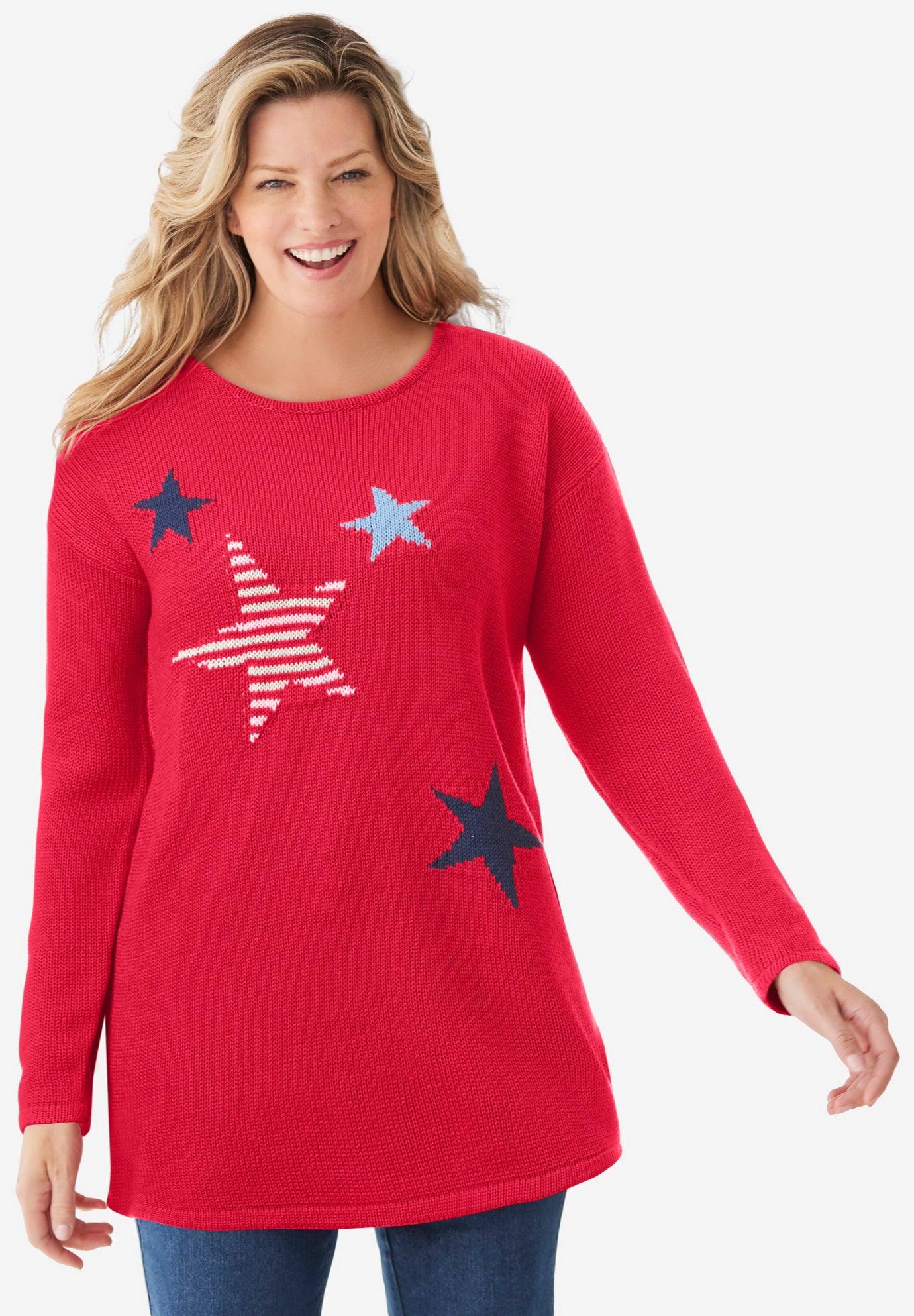 Motif Sweater | Woman Within – One Stop Plus
